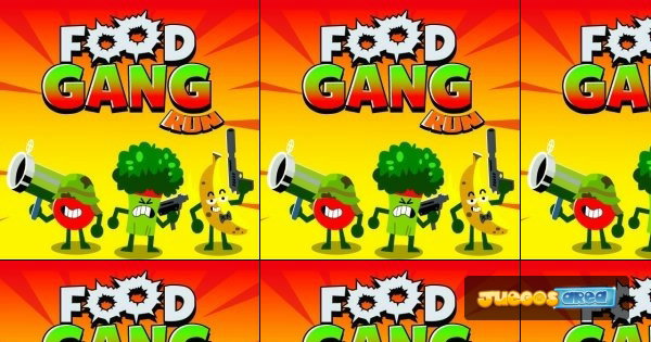 Food Gang Run - Juega gratis online en JuegosArea.com