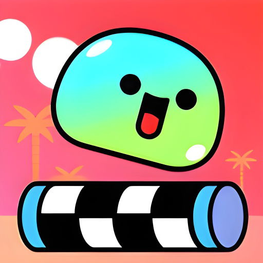 Jumping Slime - Juega gratis online en JuegosArea.com