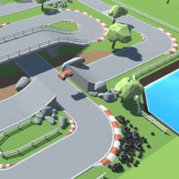 Cartoon Mini Racing - Juega gratis online en JuegosArea.com