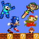 Super Mario Bros Crossover - Juega gratis online en JuegosArea.com